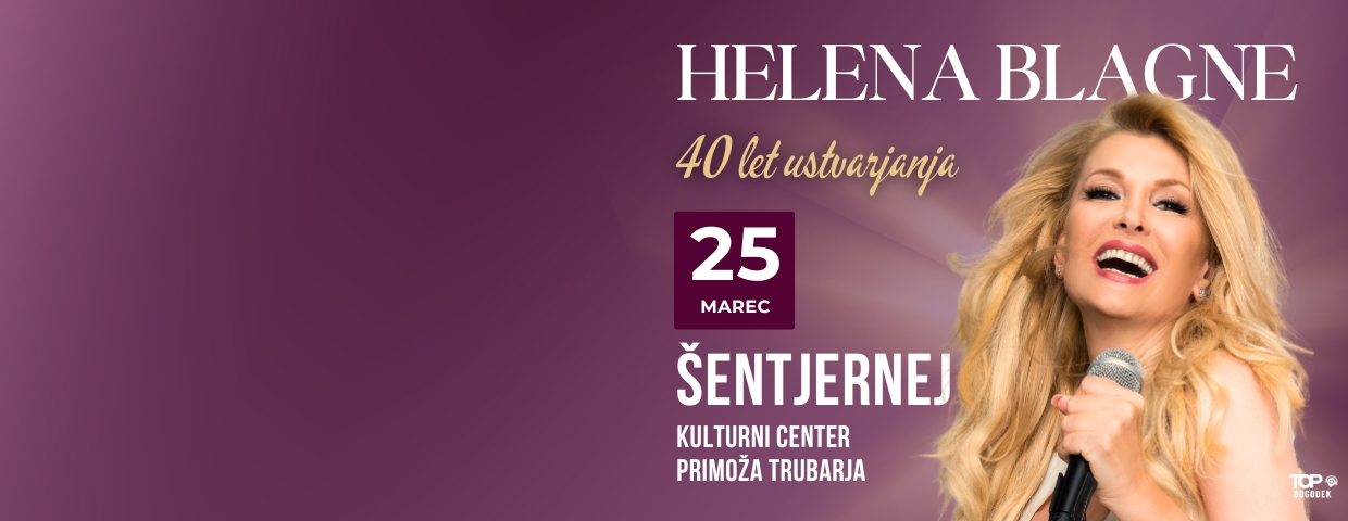 Helena Blagne – Datumi in vstopnice – 2026